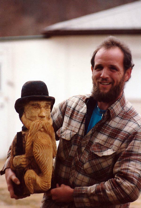 Lee Holding Shotgun Man