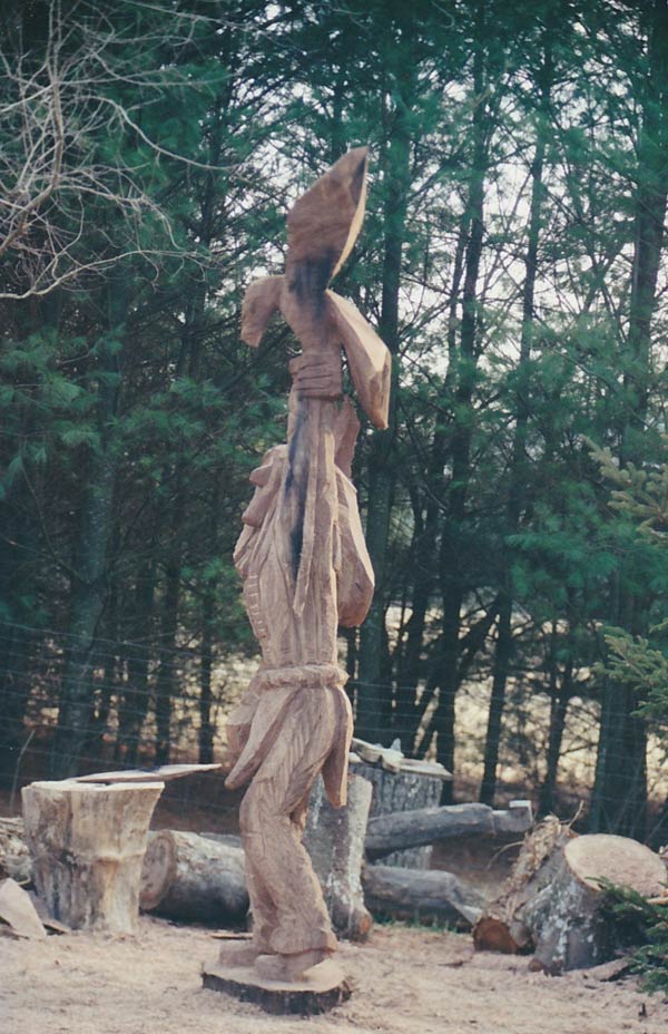 Stage 7 – Statue Rough Cut Completed